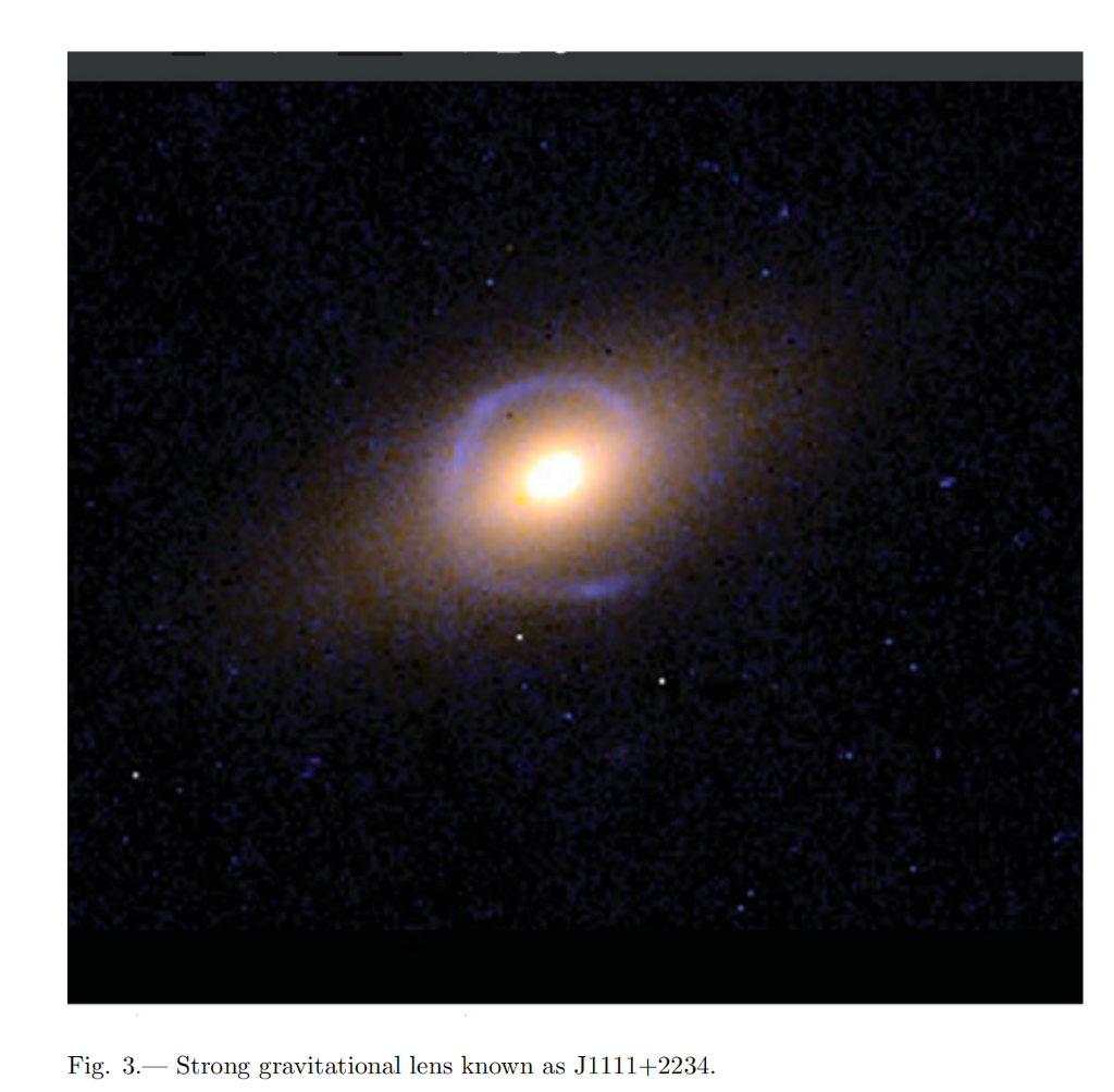 Solved 3. Gravitational lensing and galactic dynamics (20 | Chegg.com