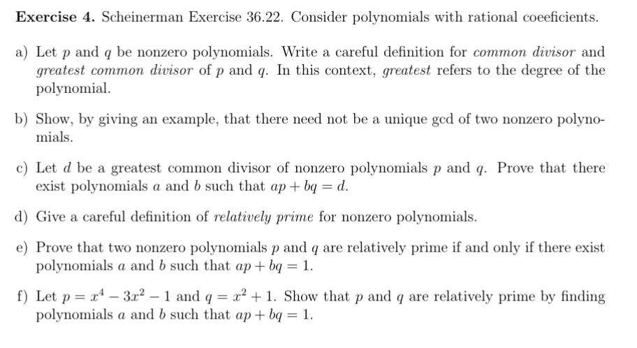 Solved Exercise 4. Scheinerman Exercise 36.22. Consider | Chegg.com Solved Exercise 4. Scheinerman Exercise 36.22. Consider | Chegg.com