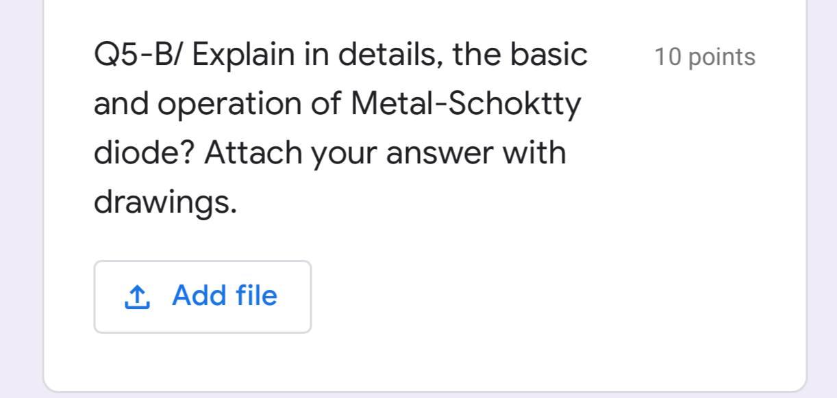 Solved 10 points Q5-B/ Explain in details, the basic and | Chegg.com