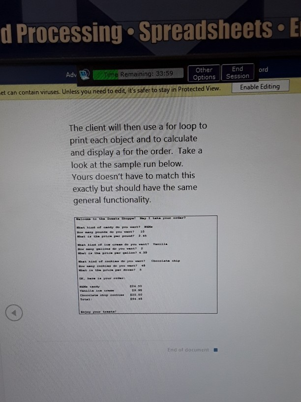 Solved Computer 3 Processing Spreadsheets . Encarta and | Chegg.com