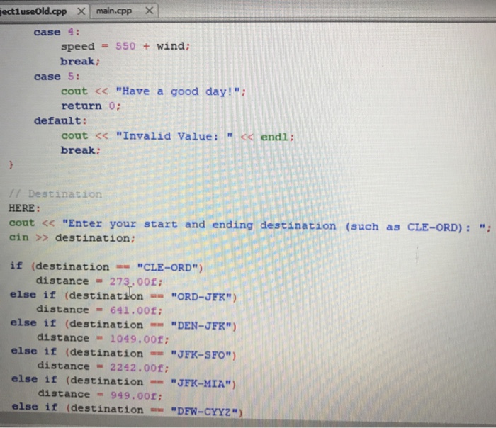 Solved I need help refactoring this code. I need to take the | Chegg.com