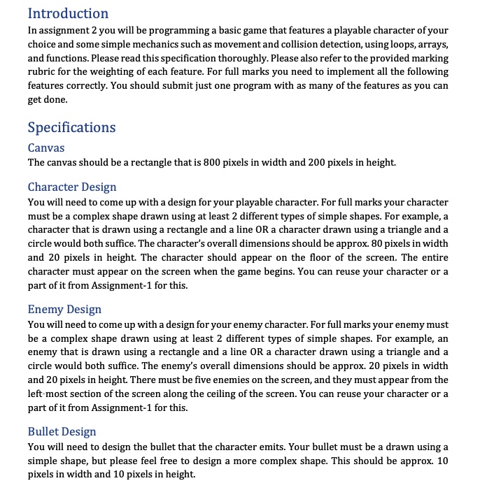 Solved IntroductionIn assignment 2 ﻿you will be programming | Chegg.com