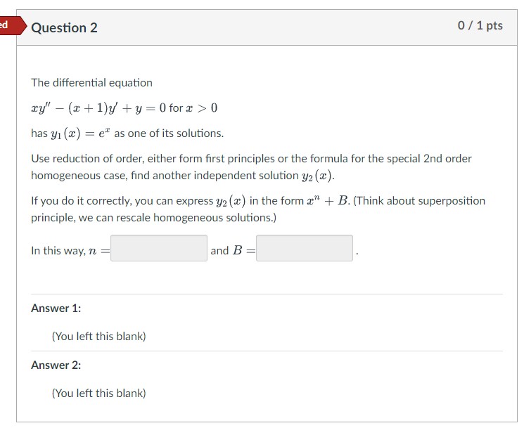 Solved Question 2\\nThe differential | Chegg.com Solved Question 2\\nThe differential | Chegg.com