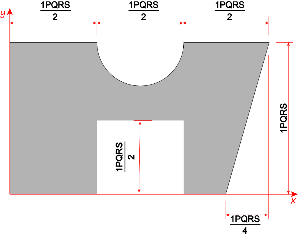 Solved Determine xbar, ybar, Ix and ly. Use the last 4 | Chegg.com