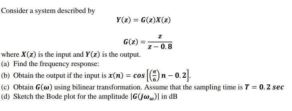 Solved Digital Control System | Chegg.com