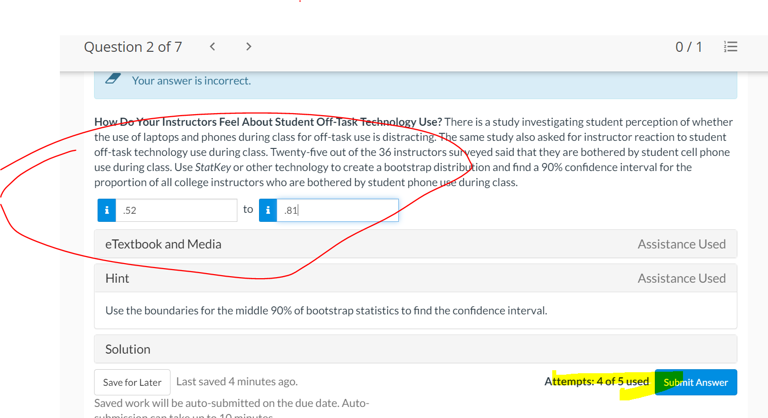 Solved Hi!! I am struggling with this, and last night I | Chegg.com