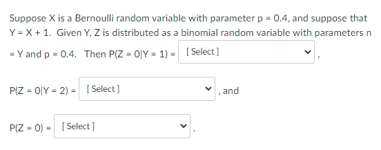 Solved Suppose X is a Bernoulli random variable with | Chegg.com
