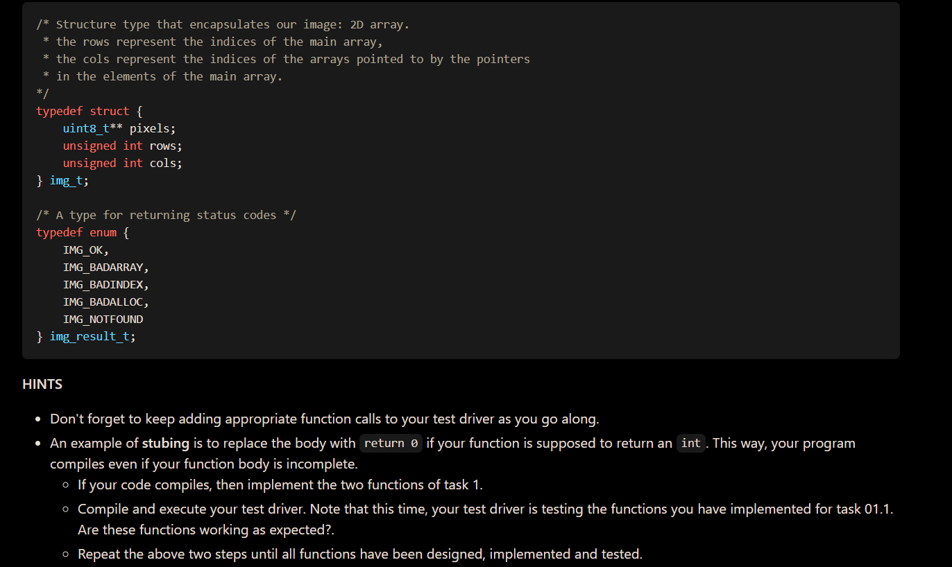 Solved Task 00-04 In this assignment, we are going to write | Chegg.com