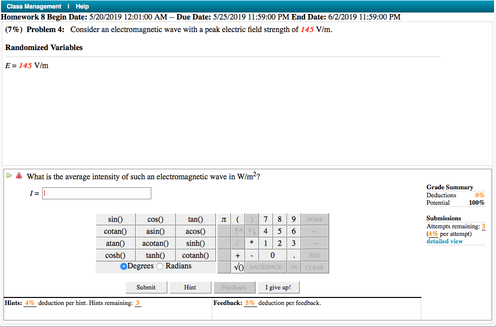 Solved Class Management i Help Homework 8 Begin Date: | Chegg.com