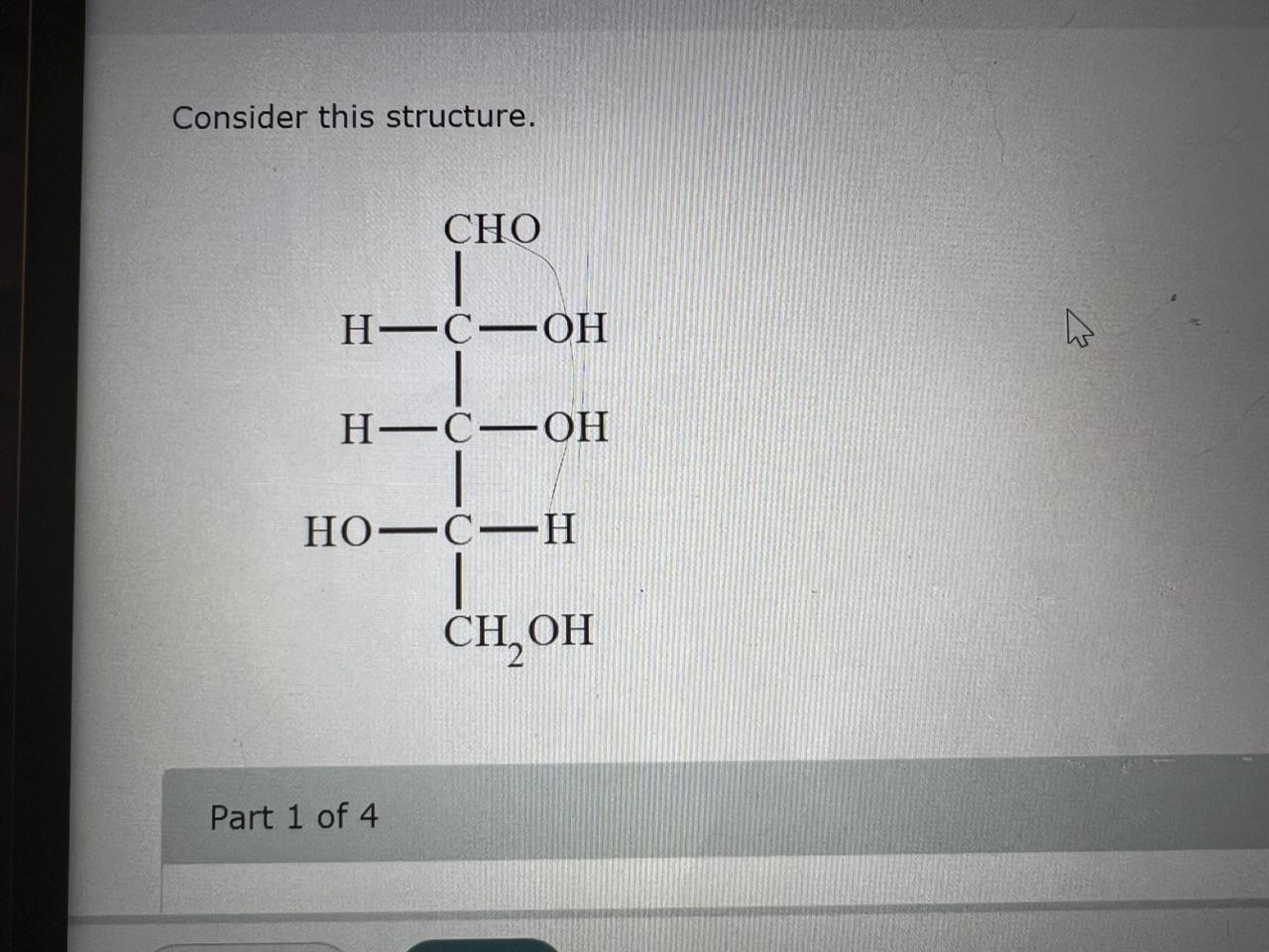 Solved Consider this structure. | Chegg.com