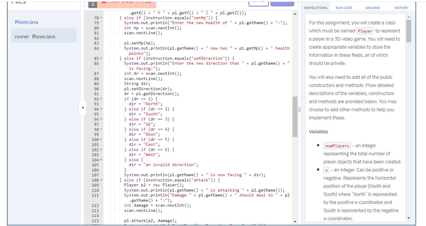 Solved For this assignment, you will create a class which | Chegg.com