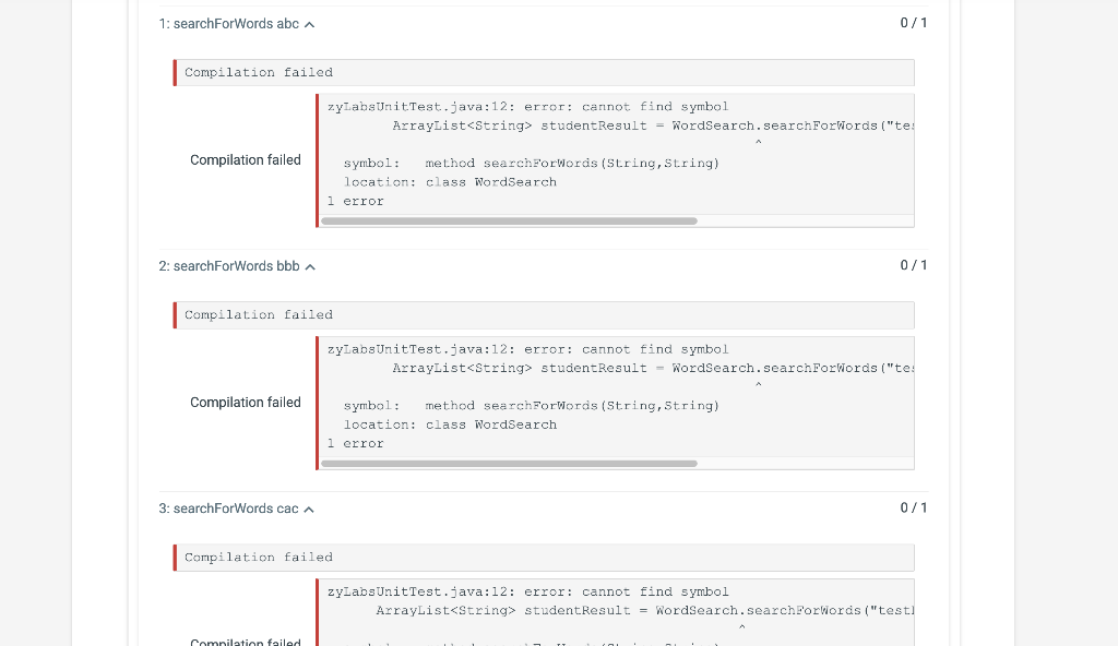11.10 Ch 11 Program, Part 3: Search for Words This | Chegg.com