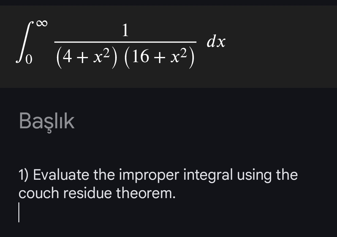 Başıık1) ﻿Evaluate the improper integral using the | Chegg.com