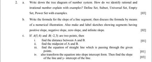 Solved 2 a. [03] Write down the tree diagram of number | Chegg.com