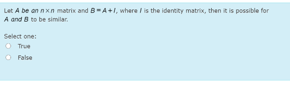 Solved If A is diagonalizable then Ais diagonalizable. | Chegg.com