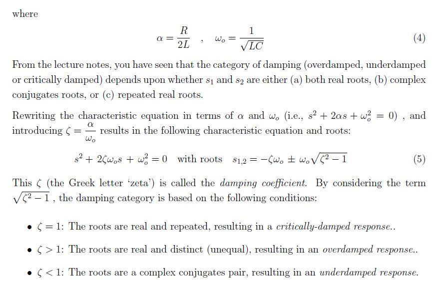 Solved A series RLC circuit driven by a voltage source is | Chegg.com