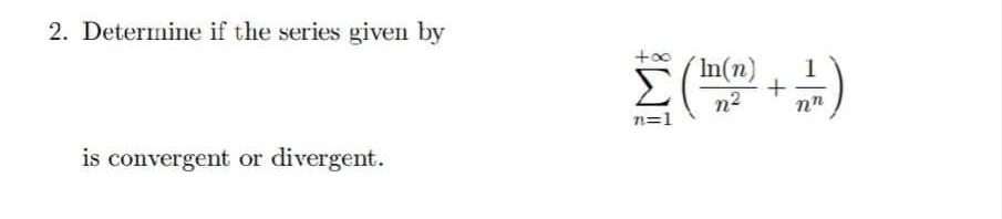 Solved Solve this equation using Comparison test, | Chegg.com