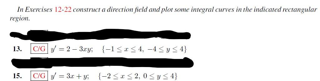 Solved In Exercises 12-22 construct a direction field and | Chegg.com