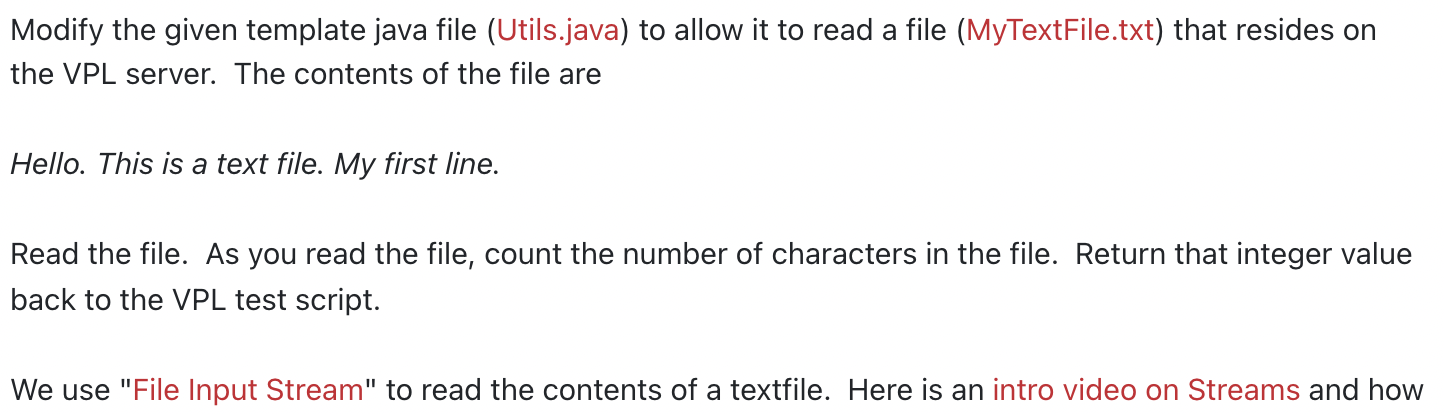 Solved import java.io.*; import java.nio.file.Files; public | Chegg.com