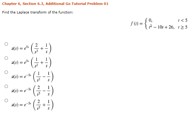 Solved Chapter 6, Section 6.3, Additional Go Tutorial | Chegg.com