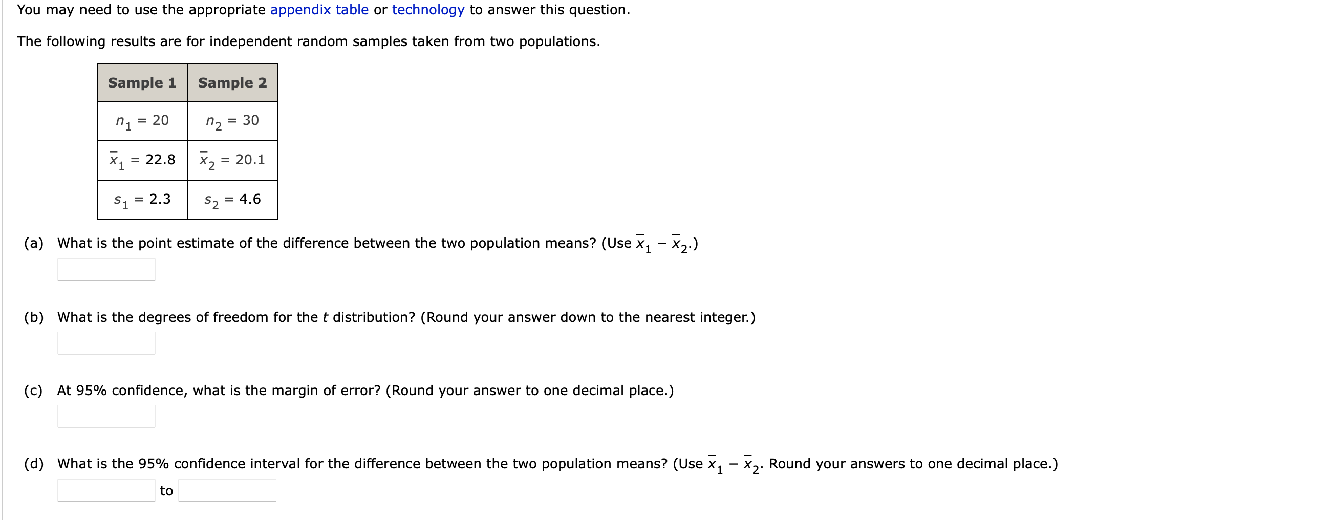 Solved You may need to use the appropriate appendix table or | Chegg.com