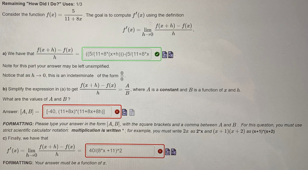 Solved Remaining "How Did I Do?" Uses: 1/3 5 Consider the | Chegg.com