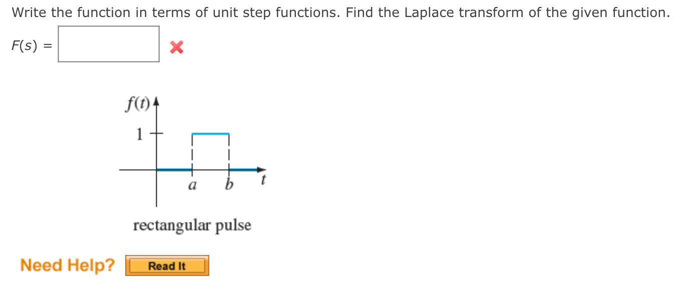 Solved Write the function in terms of unit step functions. | Chegg.com