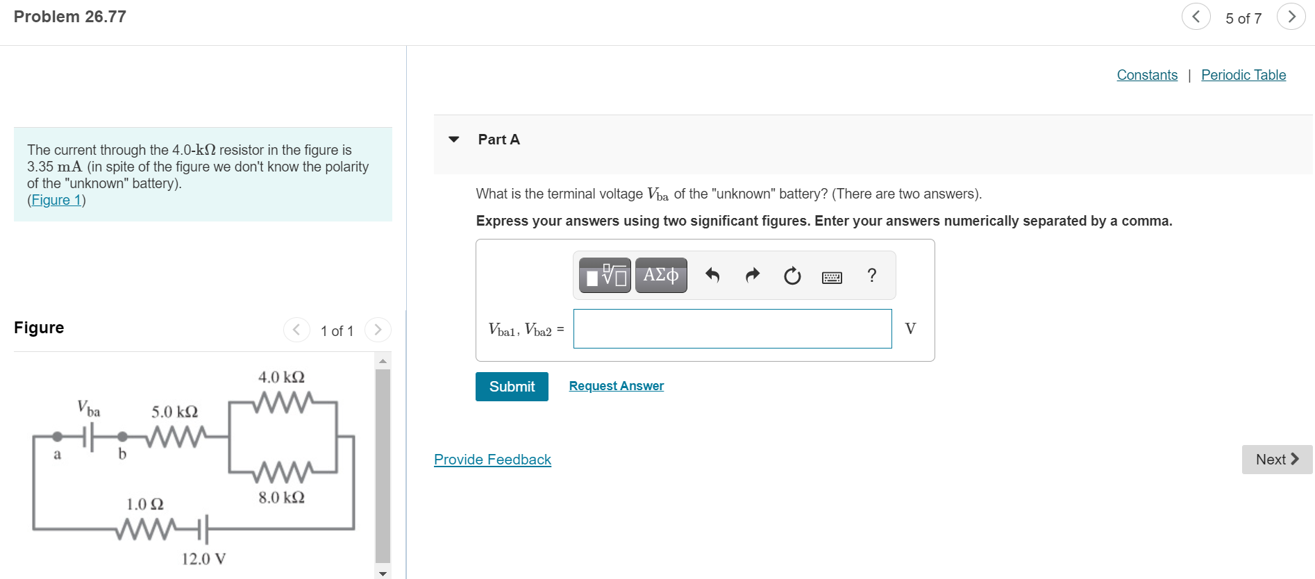 Solved Problem 26.77