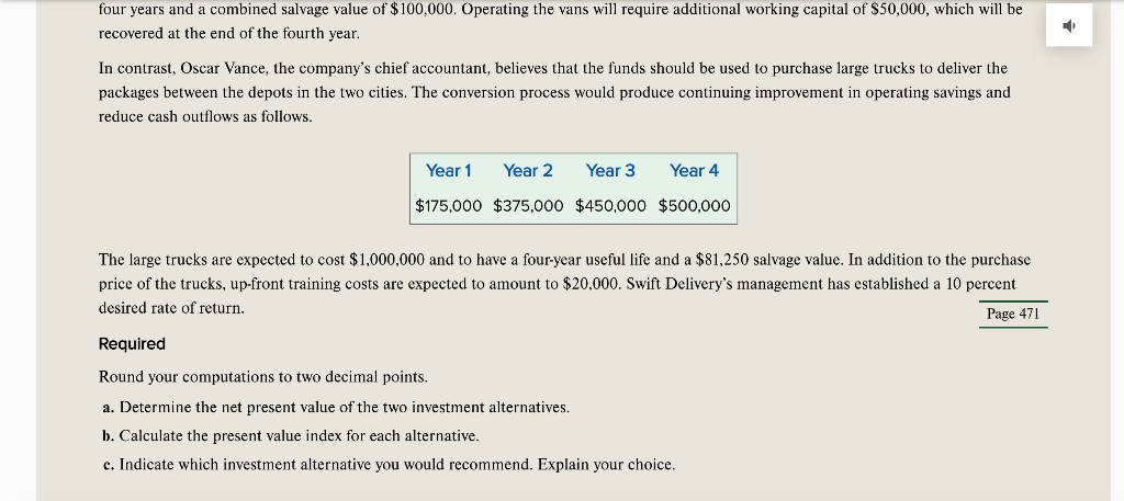 Solved i Problem 10-16A Using present value techniques to | Chegg.com