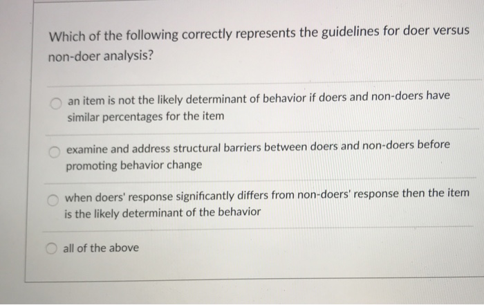 Solved Which of the following correctly represents the | Chegg.com