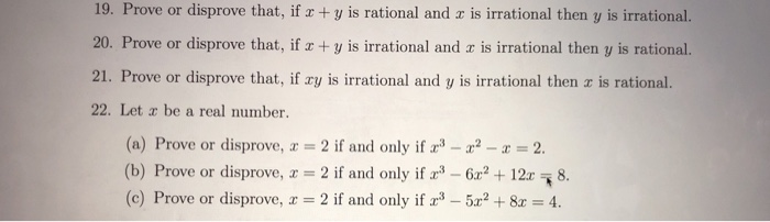 Solved 23. Prove or disprove, the sum of any four | Chegg.com