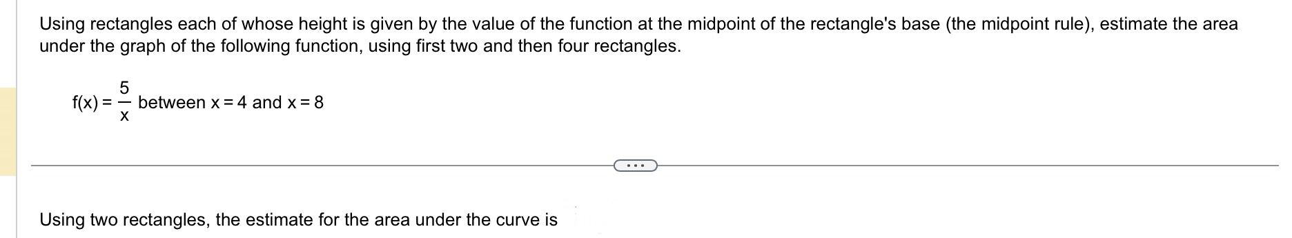 Solved Using rectangles each of whose height is given by the | Chegg.com