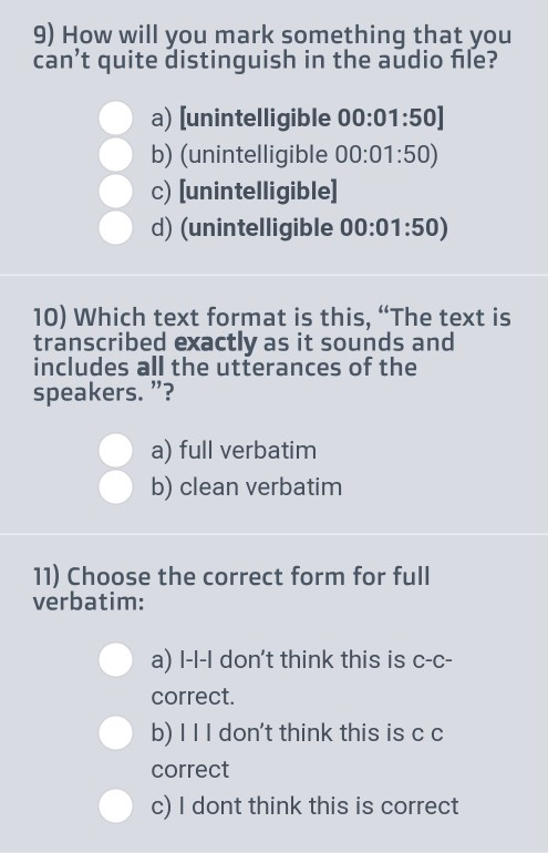 12) Which speaker label is correct? a) Speaker 1: b) | Chegg.com