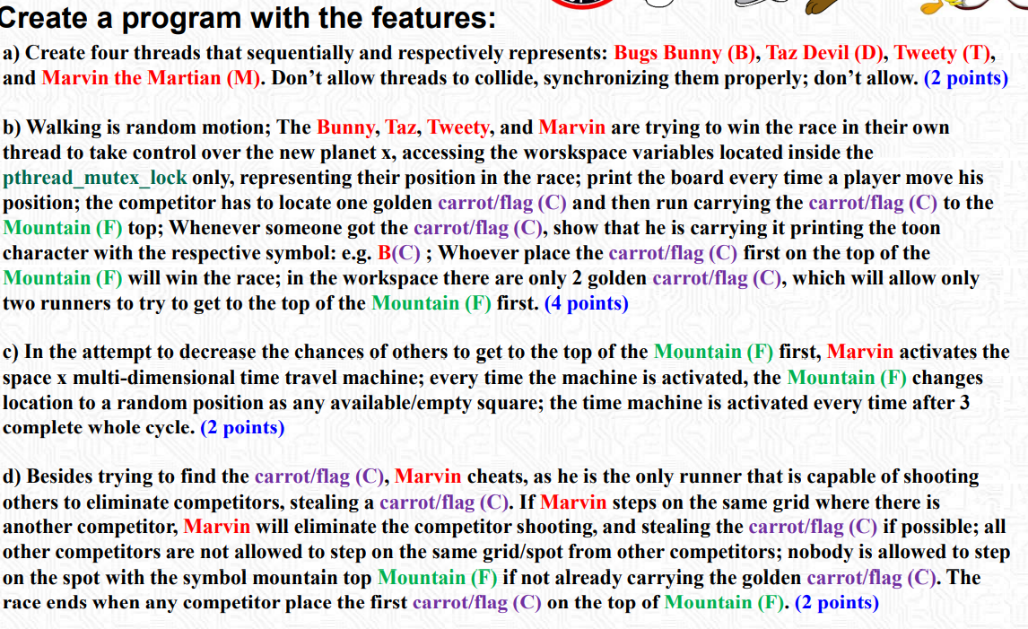Solved all of the thins that you ask is to be random .. im | Chegg.com