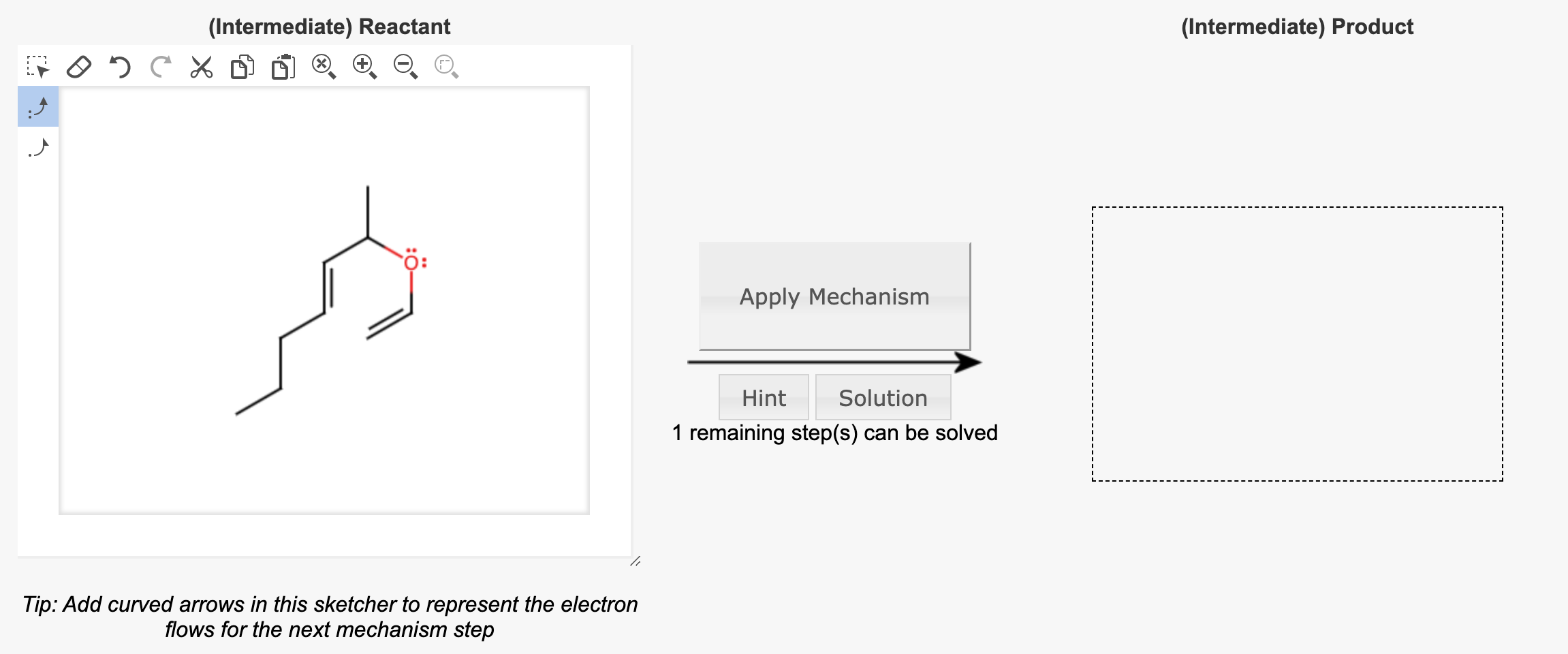 Solved (Intermediate) Product (Intermediate) Reactant Rob c | Chegg.com
