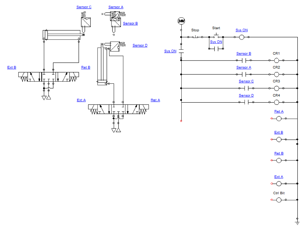 Connected Components Workbench Comment Ladder Diagram [diagr