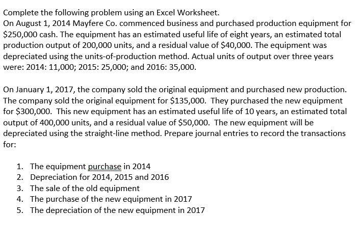 Solved Record Journal Entries for Equipment Purchase and | Chegg.com