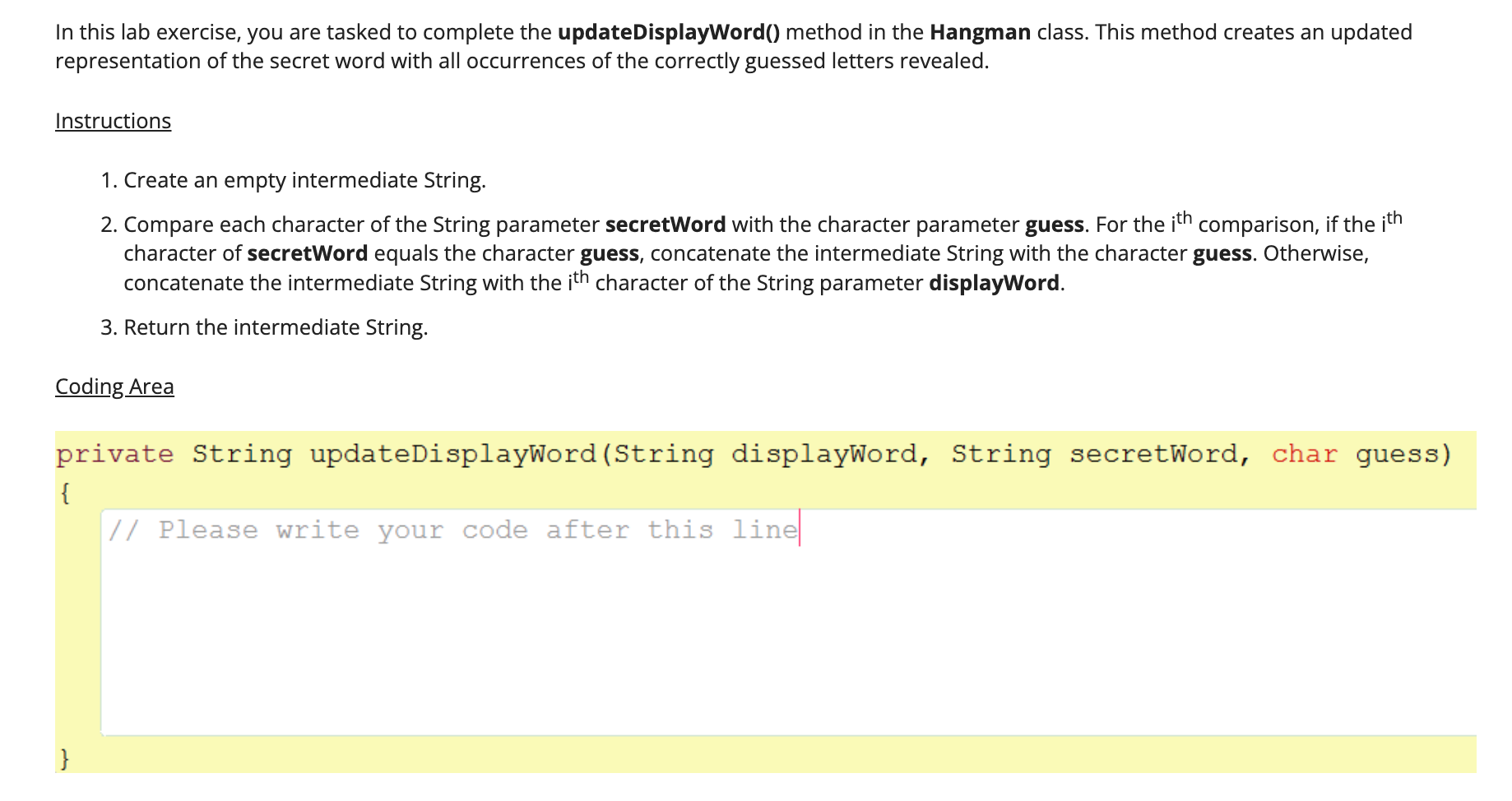 Solved In this lab exercise, you are tasked to complete the | Chegg.com