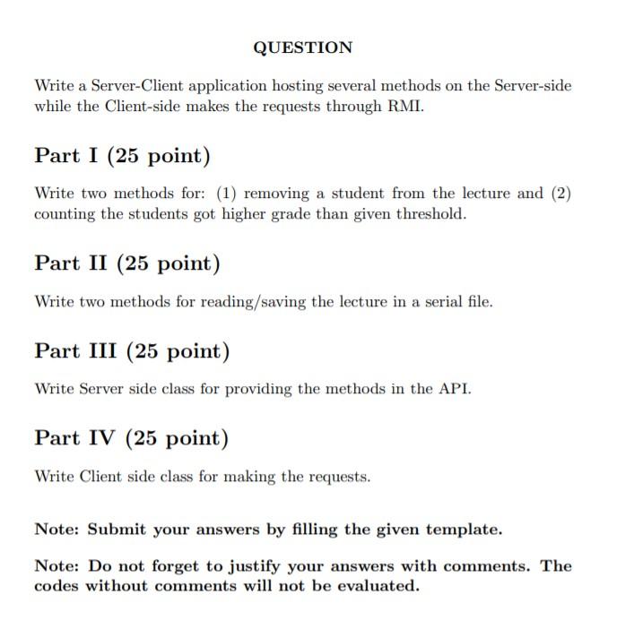Solved Please need help in Java Server ASAP (java | Chegg.com