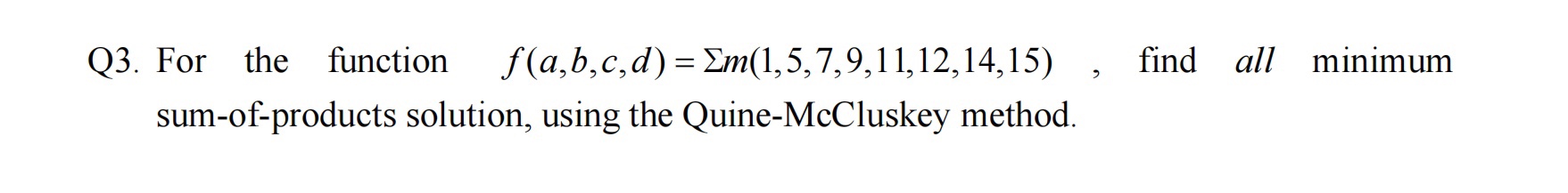 Solved Q3. For the function | Chegg.com
