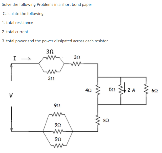 Solved Solve the following Problems in a short bond paper | Chegg.com