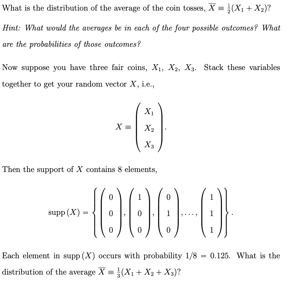 Suppose we have two fair coins with one side labeled | Chegg.com