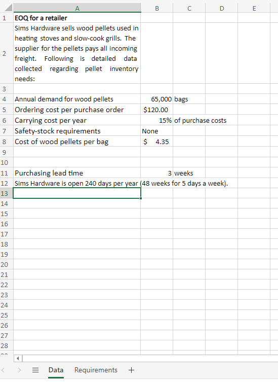 Solved Using data in the attached Option 1 Excel file ↓ : 1. | Chegg.com