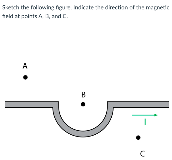 Solved Sketch the following figure. Indicate the direction | Chegg.com