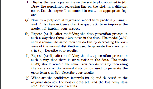 Solved 13. In this exercise you will create some simulated | Chegg.com