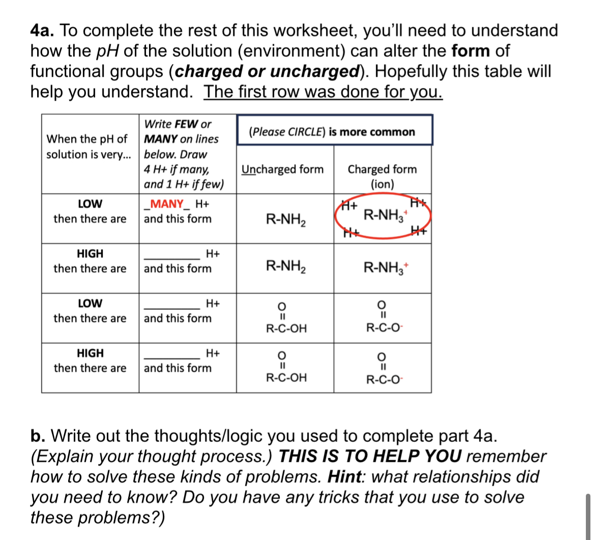 Solved 4a. To complete the rest of this worksheet, you'll | Chegg.com