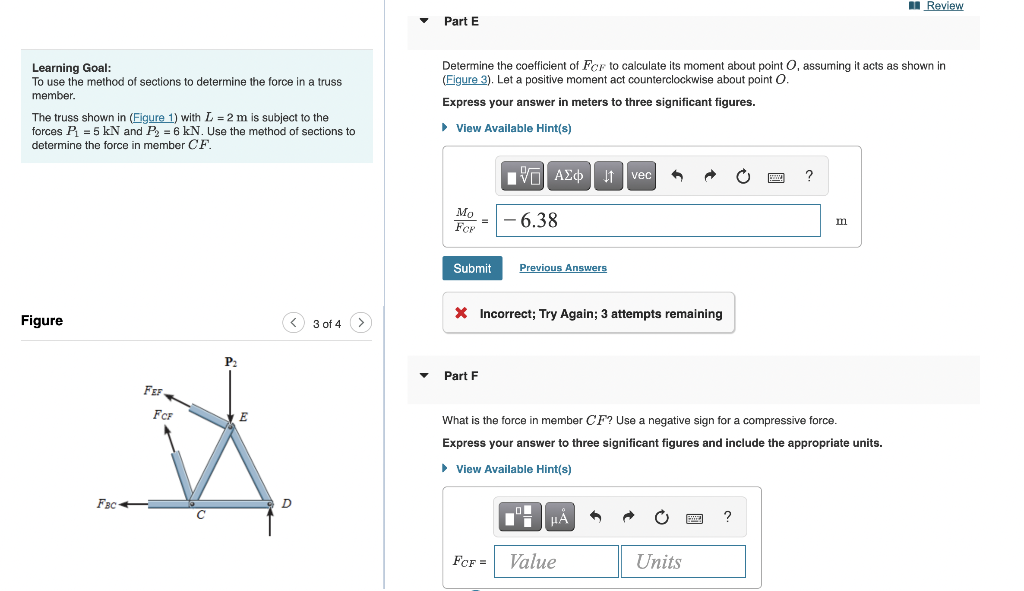 Solved The sum of the moments about the intersection of the | Chegg.com