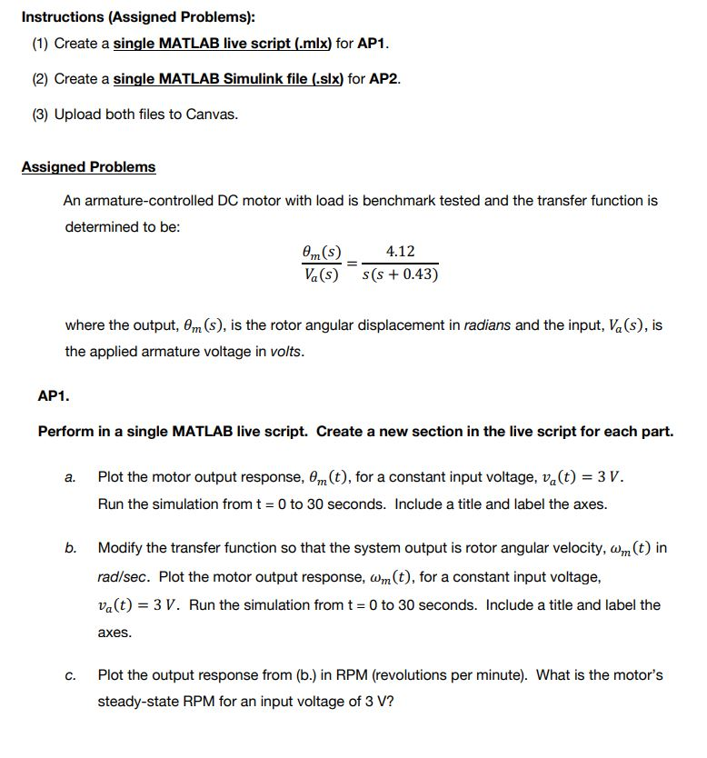 Solved All I basically need is a matlab live script code for | Chegg.com