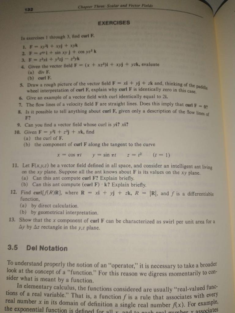Solved In exercises 1 through 3, find curl F. 1. | Chegg.com