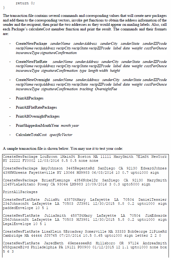 Solved In this homework, you are going to write a program to | Chegg.com